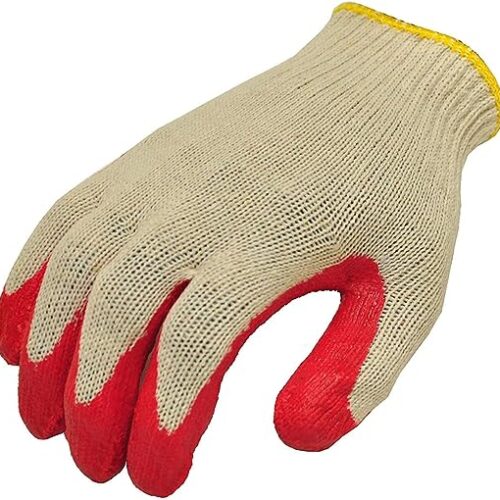 Red Palm Cotton Gloves | JTC Services Guam